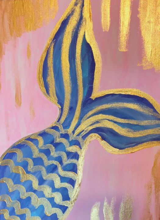 Mermaid tale - Sweet Hippie Art - Paintings & Prints, Fantasy ...