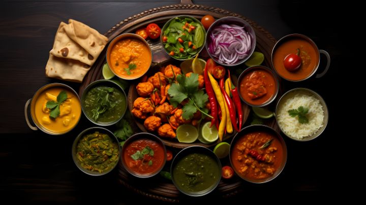 Symmetric Splendor of Indian Food - NFA Sales Depot - Digital Art & AI ...