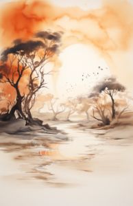 Reflections of Radiance - NFA Sales Depot - Digital Art, Landscapes ...