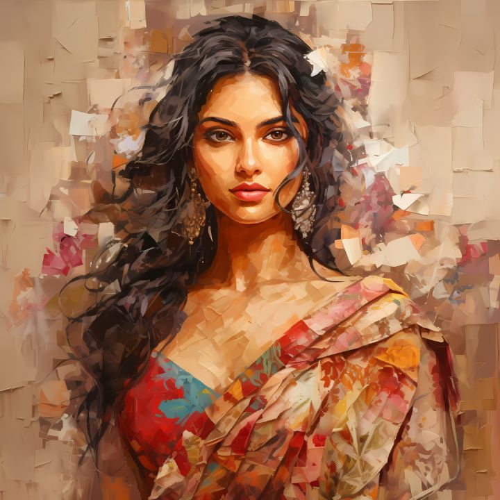 Mystic Gaze of India - NFA Sales Depot - Digital Art & AI, Ethnic, Cultural, & Tribal, Asian ...