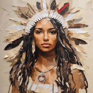 Spirit of the Tribes - NFA Sales Depot - Digital Art, Ethnic, Cultural ...