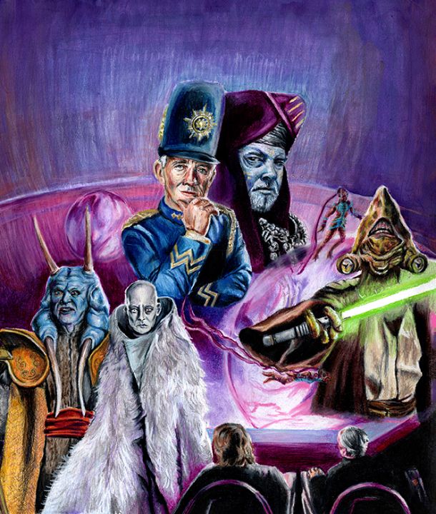 Tales from the Galaxies Opera House - Bry Sharland - Drawings ...