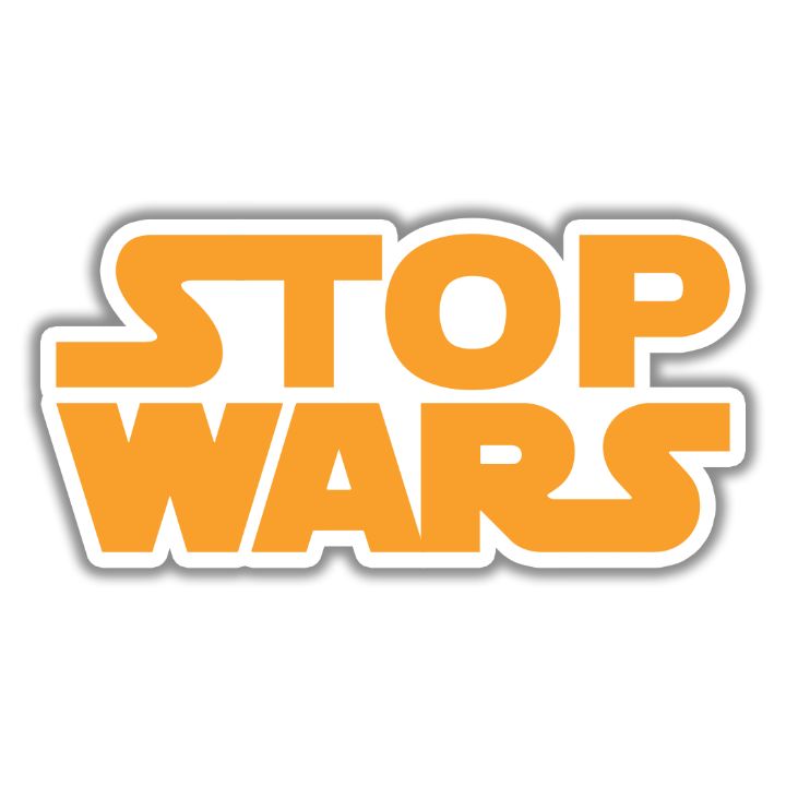 Star Wars STOP WARS Logo Sticker - Bry Sharland - Drawings ...