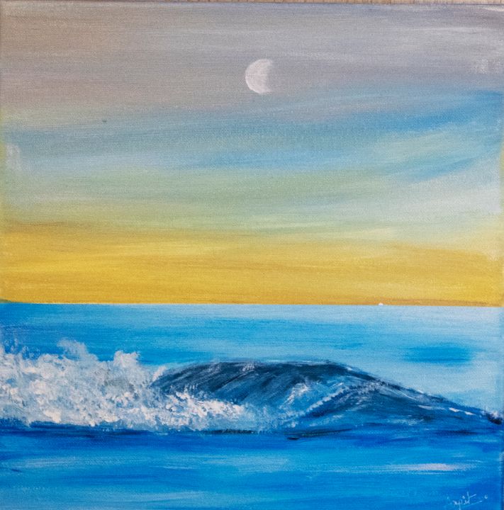 Peace Wave - Ap Arts Gallery - Paintings & Prints, Landscapes & Nature ...