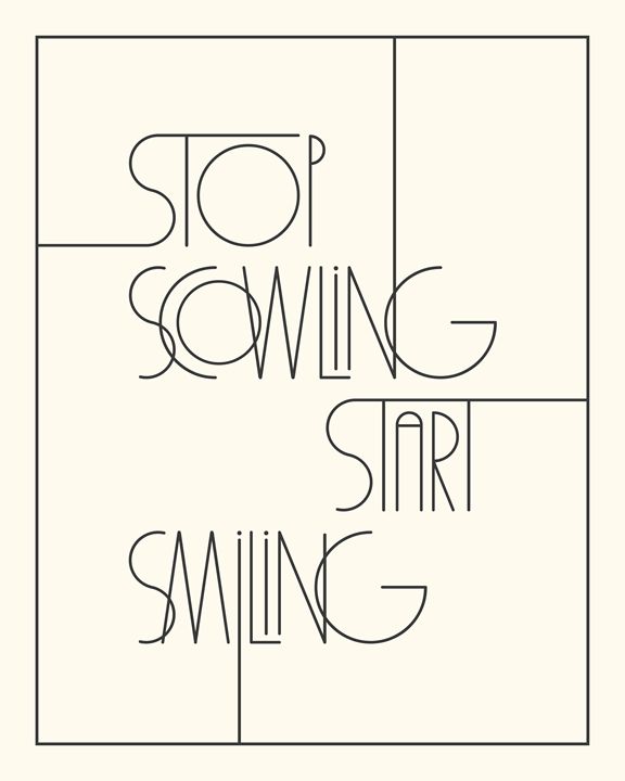 Stop Scowling in Ivory - Megan Romo - Digital Art, Humor & Satire ...