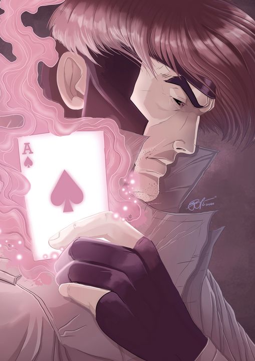 Gambit Ace - GidgieArt - Digital Art & AI, Entertainment, Movies ...