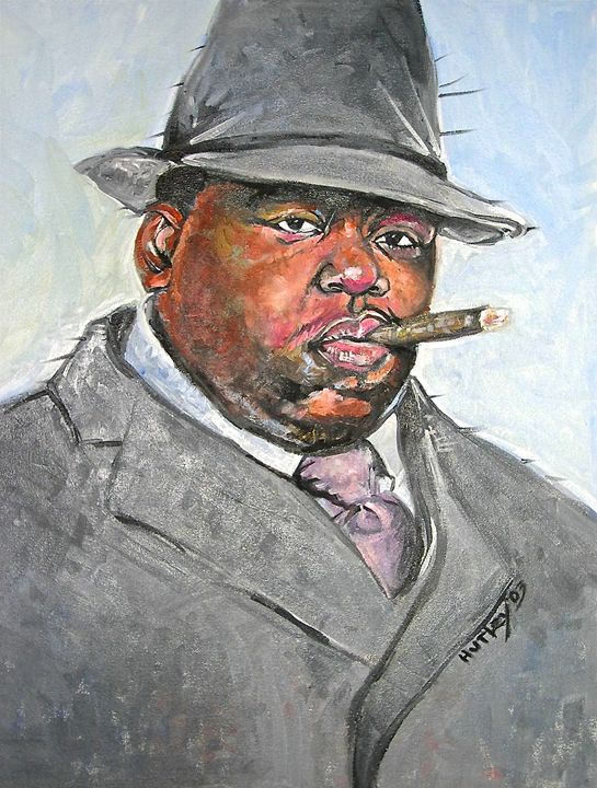 Biggie - Ken Hutley Designs - Paintings & Prints, People & Figures ...