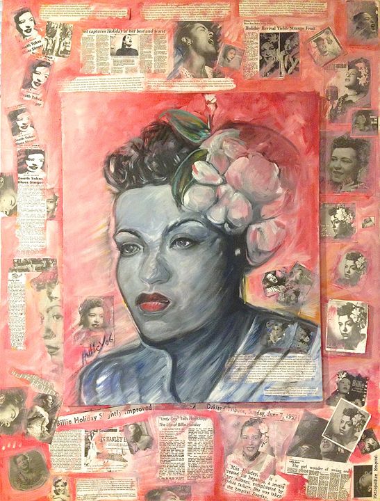 Billie - Ken Hutley Designs - Paintings & Prints, People & Figures ...