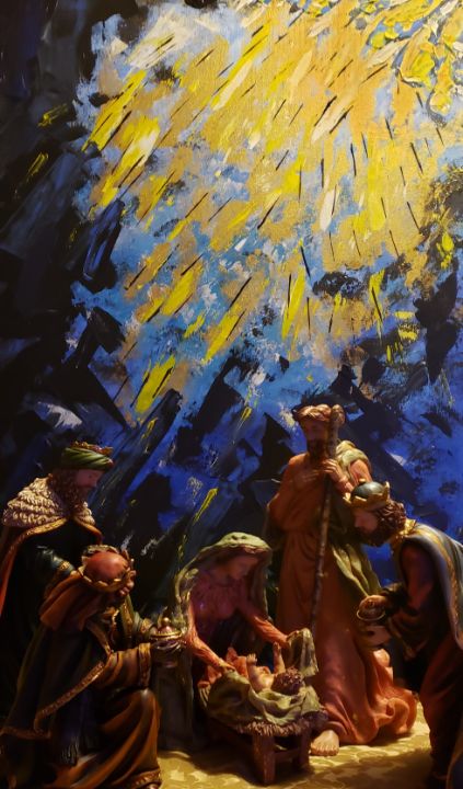 "THE STAR" - Jim Ballman - Paintings & Prints, Abstract, Color - ArtPal