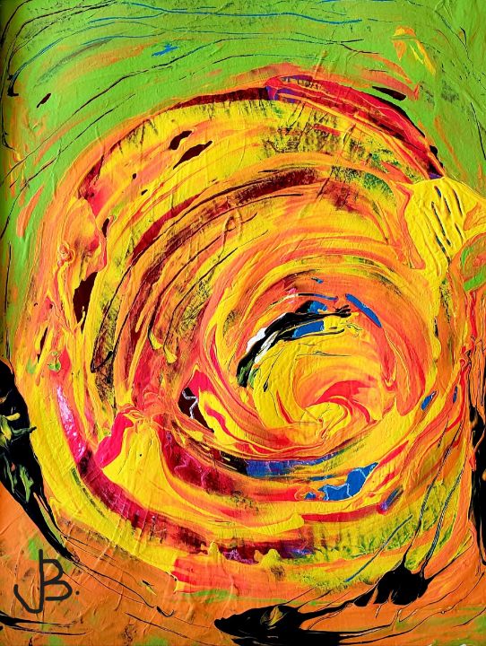 "Optional Dilemma" - Jim Ballman - Paintings & Prints, Abstract ...