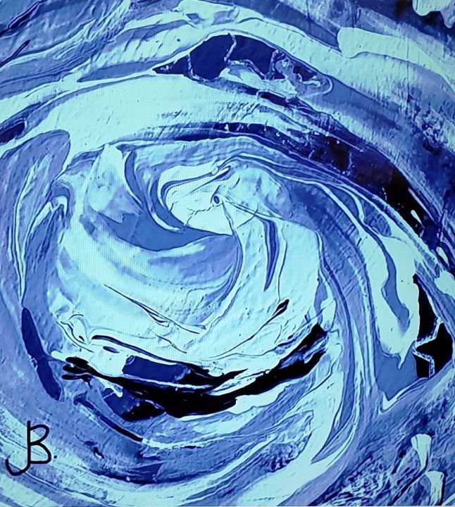 "ENGULFED" - Jim Ballman - Paintings & Prints, Abstract, Movement - ArtPal