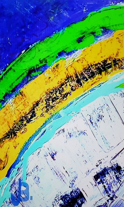 "Infinite" - Jim Ballman - Paintings & Prints, Abstract, Movement - ArtPal