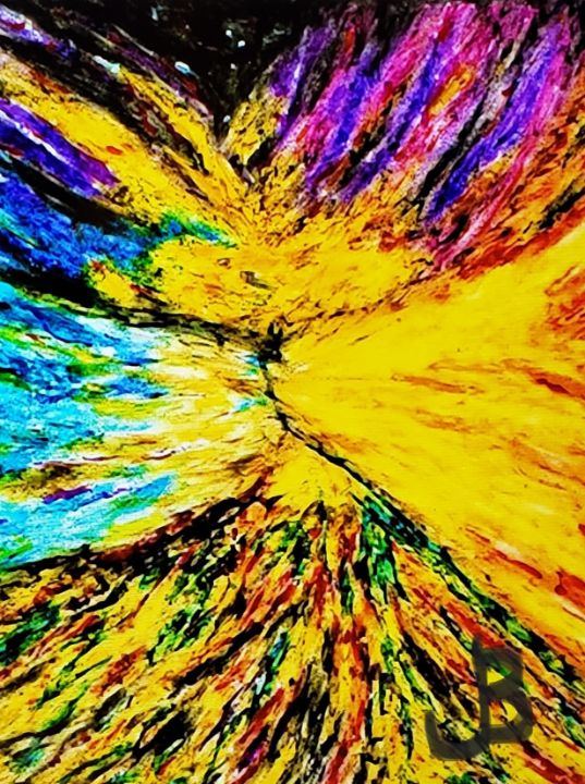 "Flying High" - Jim Ballman - Paintings & Prints, Abstract, Movement ...