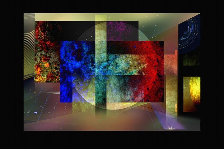 I L L U S O R Y - Moodspace - Paintings & Prints, Abstract, Collage ...