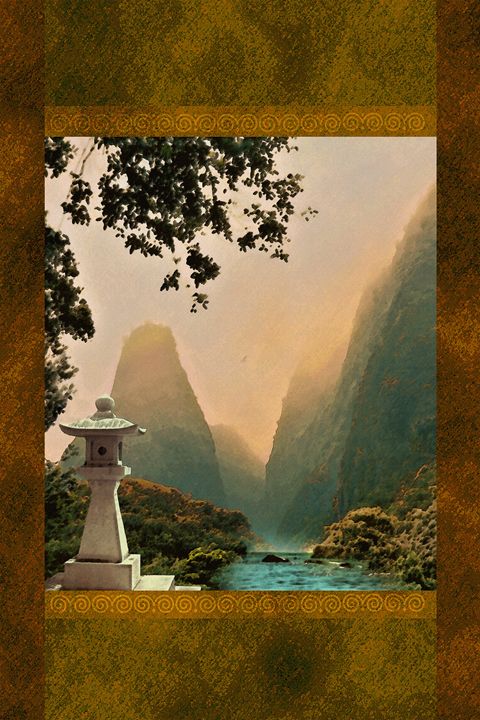 Lands of Jade - Moodspace - Paintings & Prints, Abstract, Landscape ...