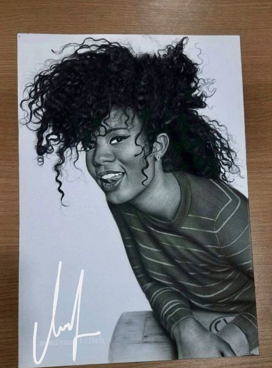AN AFRICAN AMERICAN WOMAN - JAYLEN MITCHELL - Drawings & Illustration ...