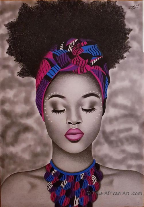 JAYLEN MITCHELL - Paintings & Prints, Drawings & Illustration