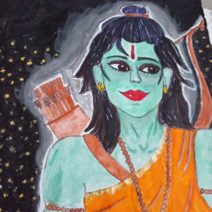 SitaRam - Art Aunty - Paintings & Prints, People & Figures, Past ...