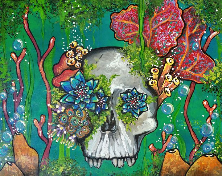 Subaqueous Catacombs - VBK Designs - Paintings & Prints, Landscapes ...