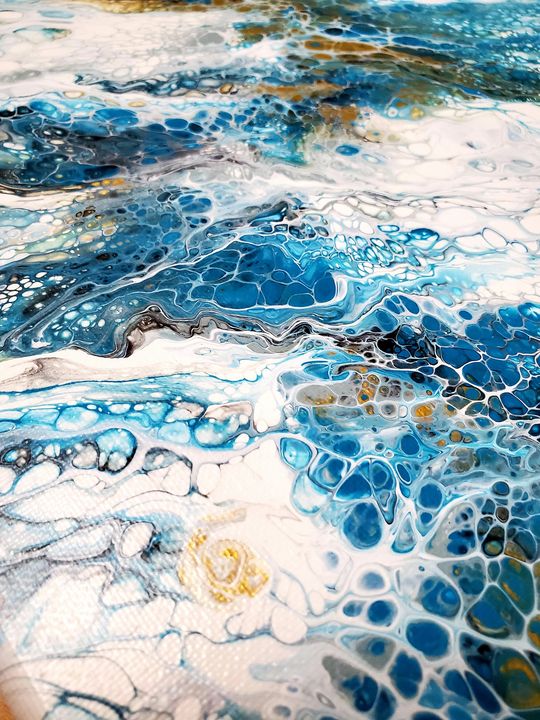 Peaceful - Endless Fine Art - Paintings & Prints, Abstract, Movement ...
