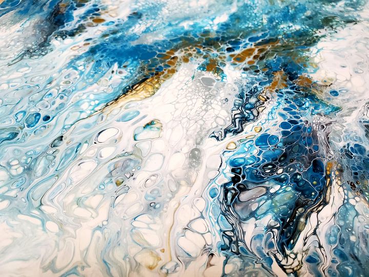 Peaceful - Endless Fine Art - Paintings & Prints, Abstract, Movement ...
