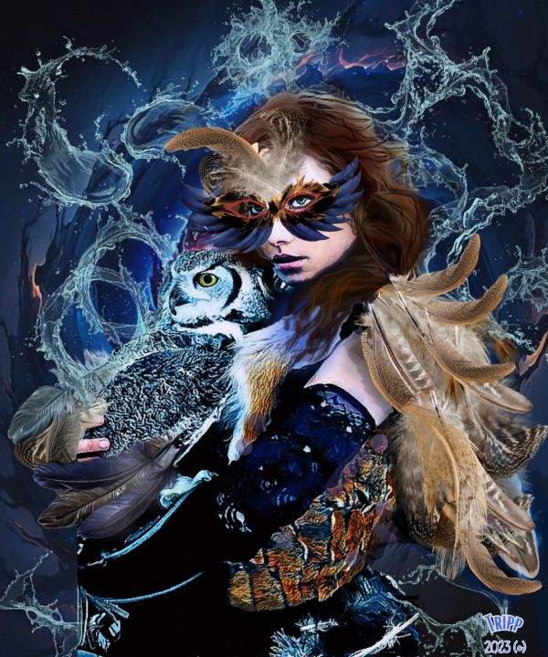 Wisdom Keeper - Tripp Reynolds - Digital Art & AI, Religion, Philosophy ...