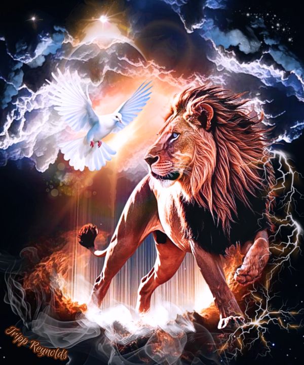 Spirit of Yeshua-Elohim - Tripp Reynolds - Digital Art & AI, Religion ...