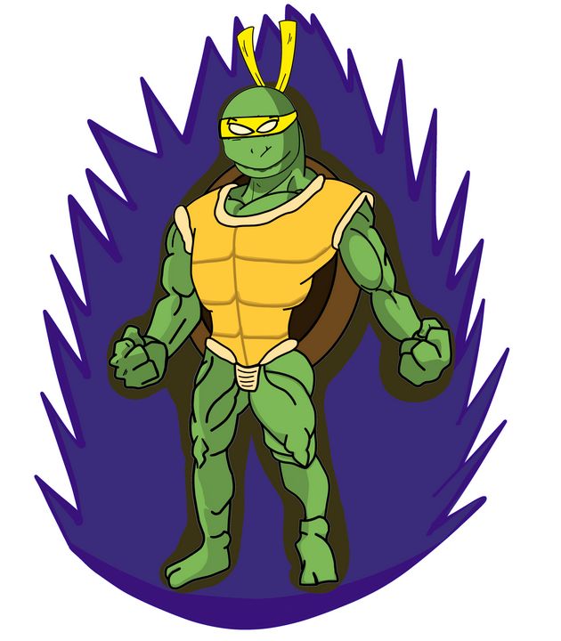 Super Turtle - Arkayy - Digital Art & AI, Entertainment, Television ...