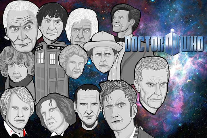 Doctor Who collage art - Niles2209 - Paintings & Prints, Entertainment ...