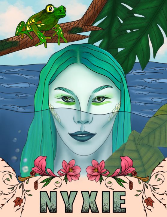 Nyxie - Mystic Colour - Drawings & Illustration, Fantasy & Mythology ...