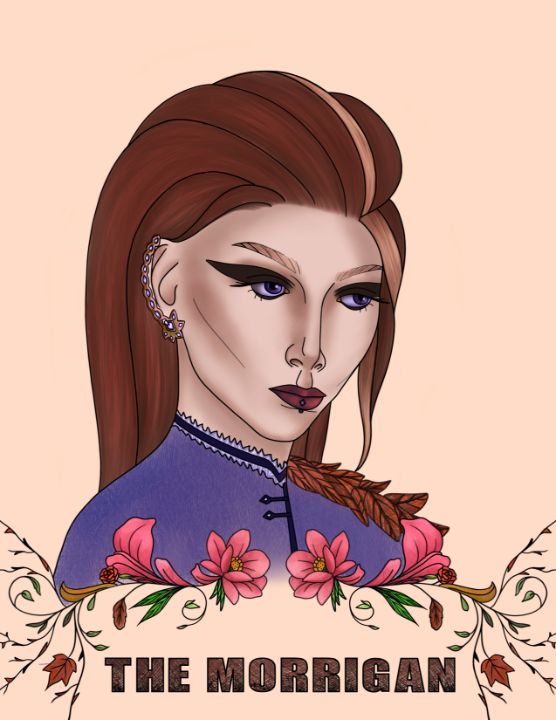 The Morrigan - Mystic Colour - Drawings & Illustration, Fantasy ...
