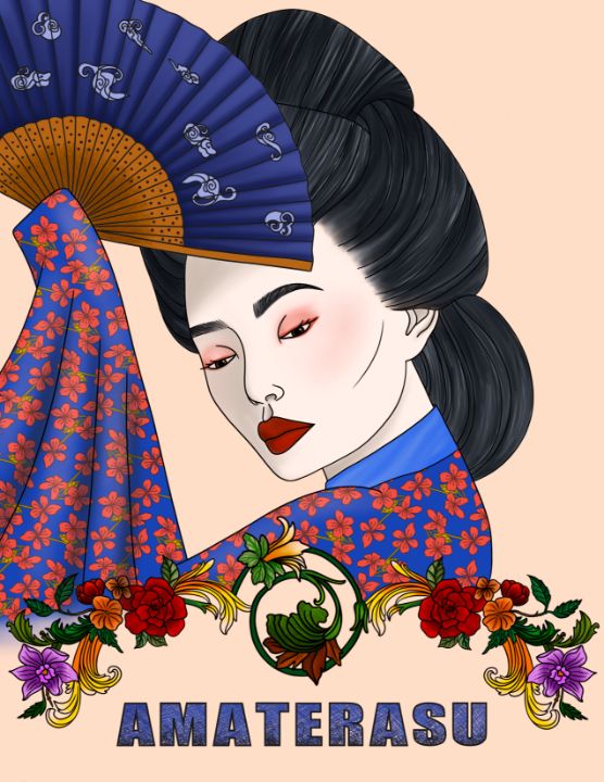 Amaterasu - Mystic Colour - Drawings & Illustration, Fantasy ...