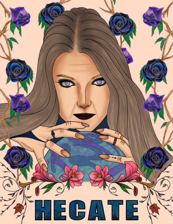 Hecate - Mystic Colour - Drawings & Illustration, Fantasy & Mythology ...