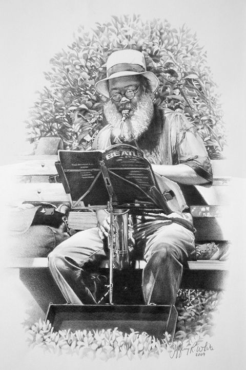 Mr. Bojangles - Jeffrey R. White Fine Art - Paintings & Prints, Places ...