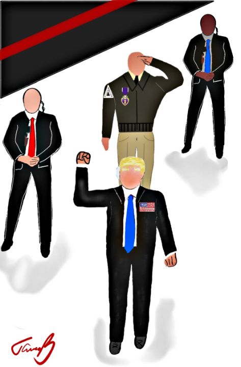 Watermark Face Vision lost souls - Digital Art & AI, Paintings & Prints