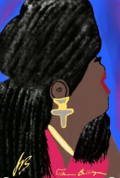 Watermark Face Vision lost souls - Digital Art & AI, Paintings & Prints