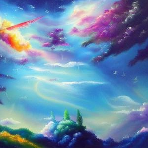 Beautiful Dreamscape - Arsalan Art - Paintings & Prints, Fantasy ...