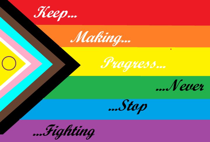 LGBTQ+ Inclusivity Pride Flag - DigiPainter - Digital Art & AI ...