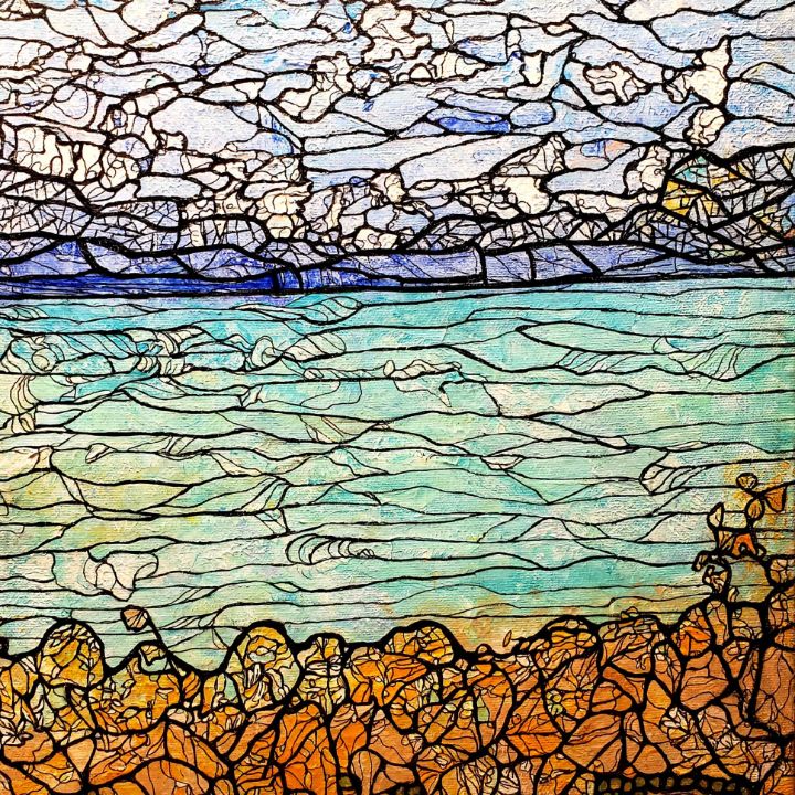 Plage - Créations NATHY - Paintings & Prints, Landscapes & Nature ...