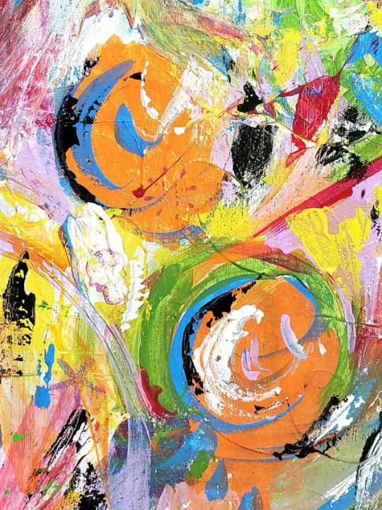 Orangine - Créations NATHY - Paintings & Prints, Abstract, Organic - ArtPal