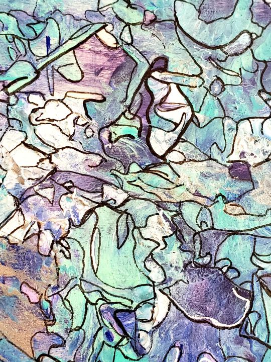 Entremêlé - Créations NATHY - Paintings & Prints, Abstract, Movement ...
