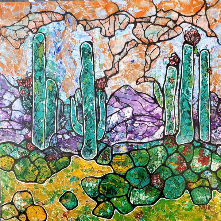Désert - Créations NATHY - Paintings & Prints, Landscapes & Nature, Desert - ArtPal