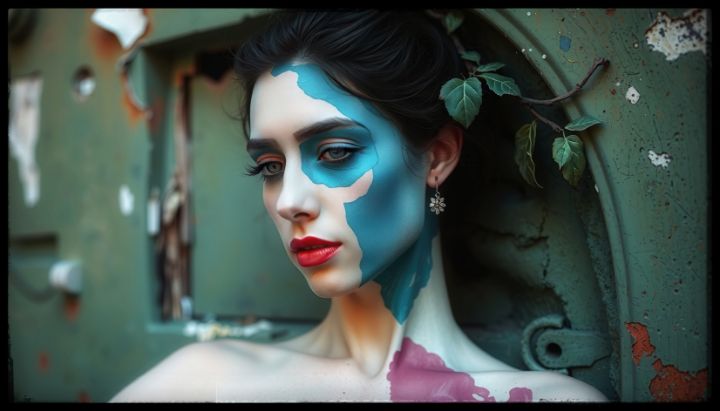 Patina of Quiet Fire - NoraAlterEgo - Digital Art & AI, People ...