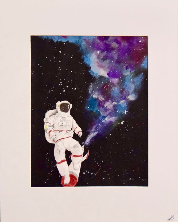 Rocketman - ZS Art - Paintings & Prints, Astronomy & Space, Galaxies ...