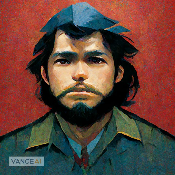 Che Guevara portrait - ArtiArt - Digital Art & AI, People & Figures ...