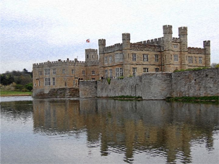 Leeds Castle - Rogers Art Shop - Digital Art & AI, Buildings ...