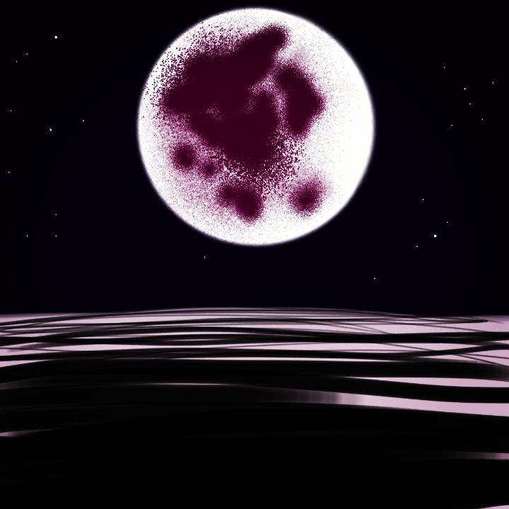 Hyper Realistic Painting Of Moon - Natural Artworks - Digital Art & AI ...