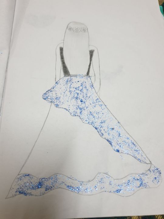 Blue girl - Nufaysah - Drawings & Illustration, Childrens Art, Disney ...