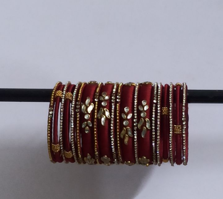 DESIGNER BRIDAL SET 20 BANGLE SET - CREATIVE WORLD ART AND DESIGN ...