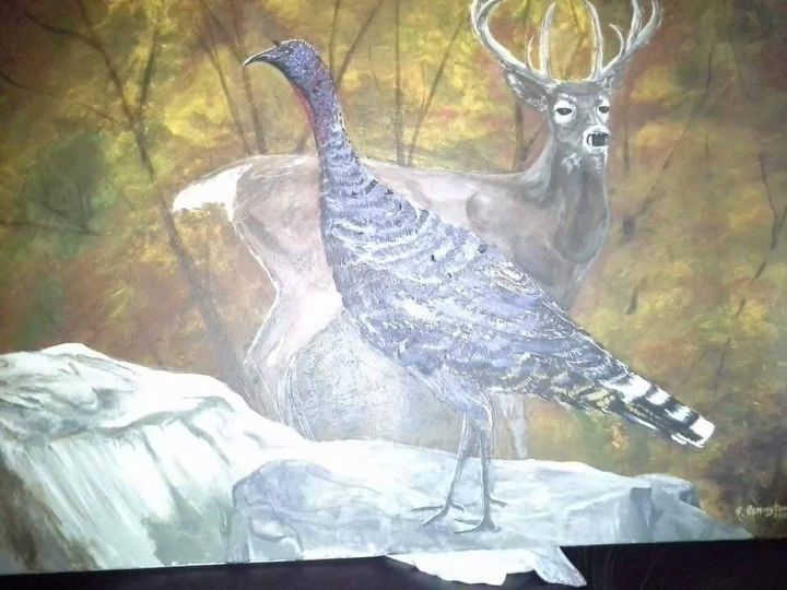 Fall Hunt - Remington Art Studio - Paintings & Prints, Animals, Birds ...
